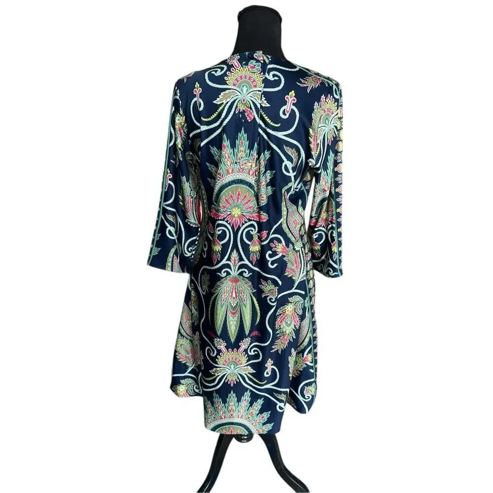 Gretchen Scott Designs | Dresses | Gretchenscott S Swing Muticolor Blue ...